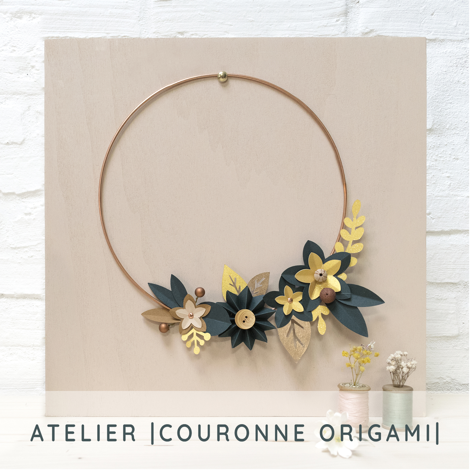 Atelier Couronne Origami - Millimétrée